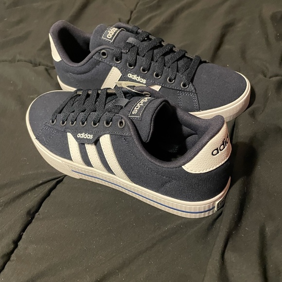 adidas | Shoes | Adidas Navy Blue Sneakers | Poshmark